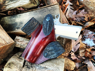 Griffon V OWB: Outside the Waistband Holster – Nightingale Leather Co.