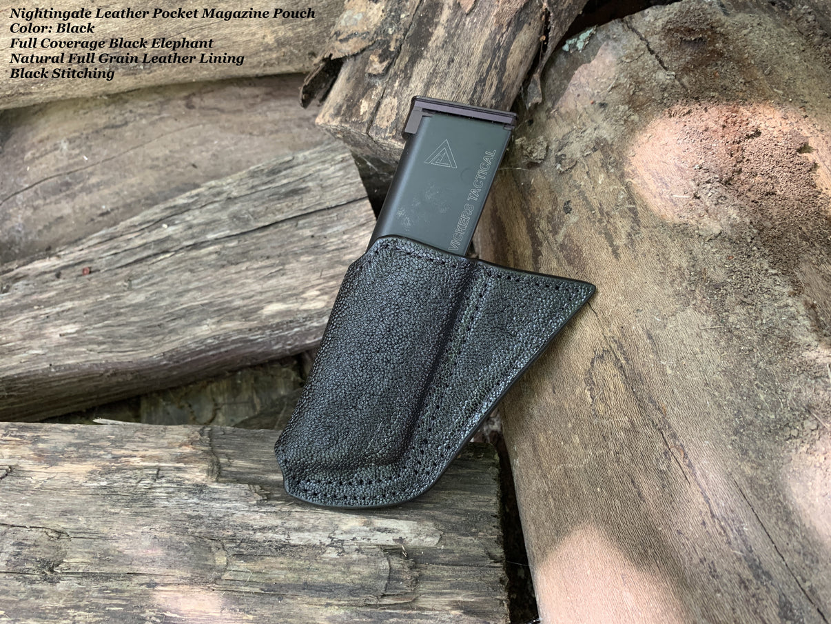 Pocket Magazine Pouch – Nightingale Leather Co.