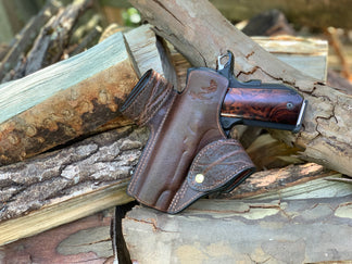 Griffon V OWB: Outside the Waistband Holster – Nightingale Leather Co.
