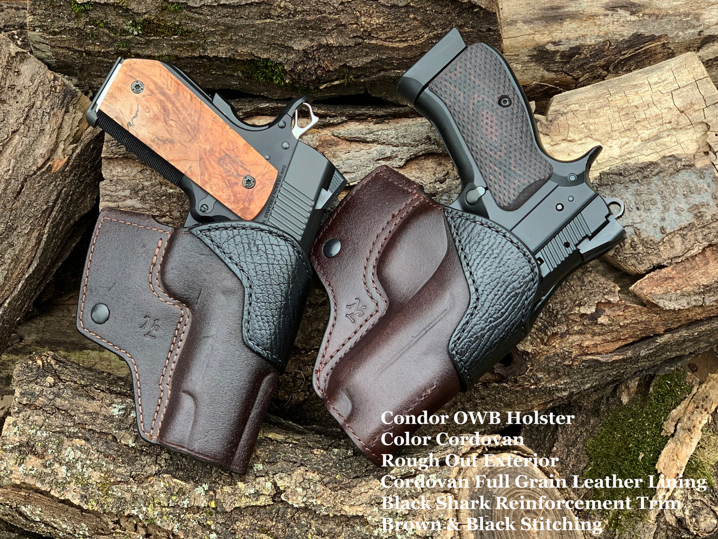 Condor OWB: Outside the Waistband Holster – Nightingale Leather Co.