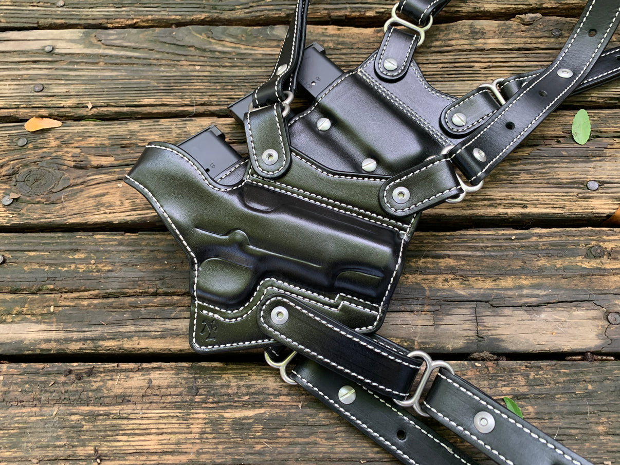 Sandpiper SH: Shoulder Holster System – Nightingale Leather Co.
