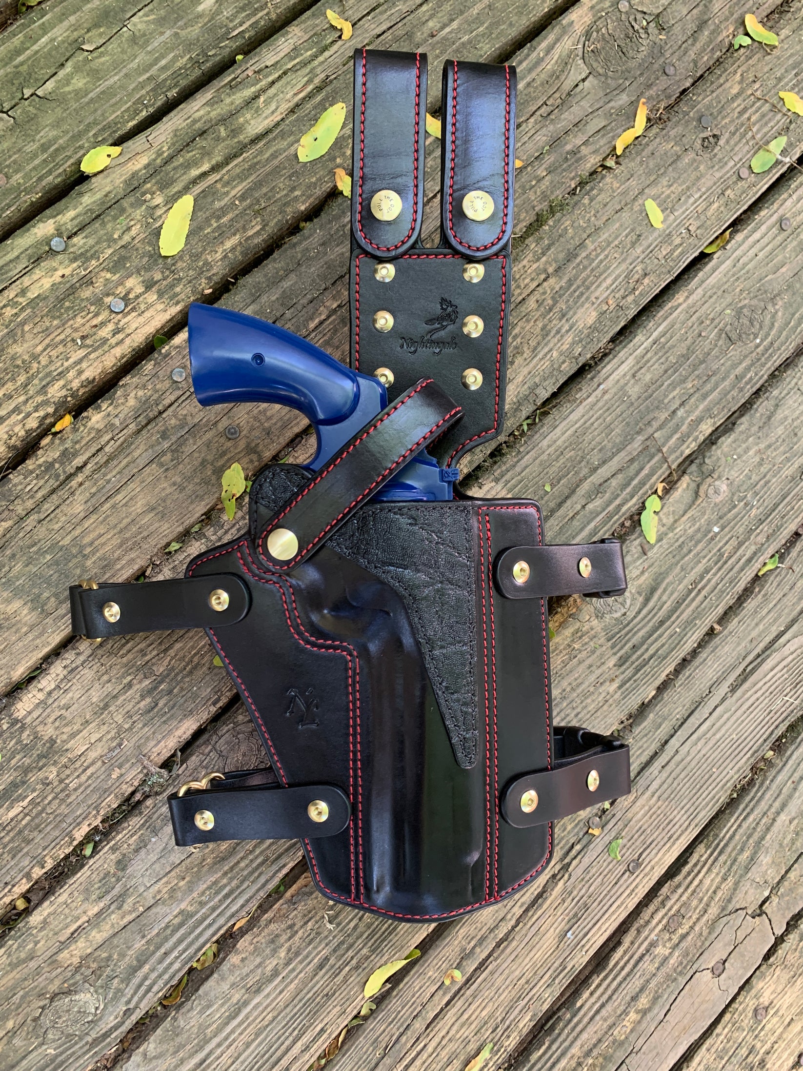 Shrike Drop Leg Holster – Nightingale Leather Co.