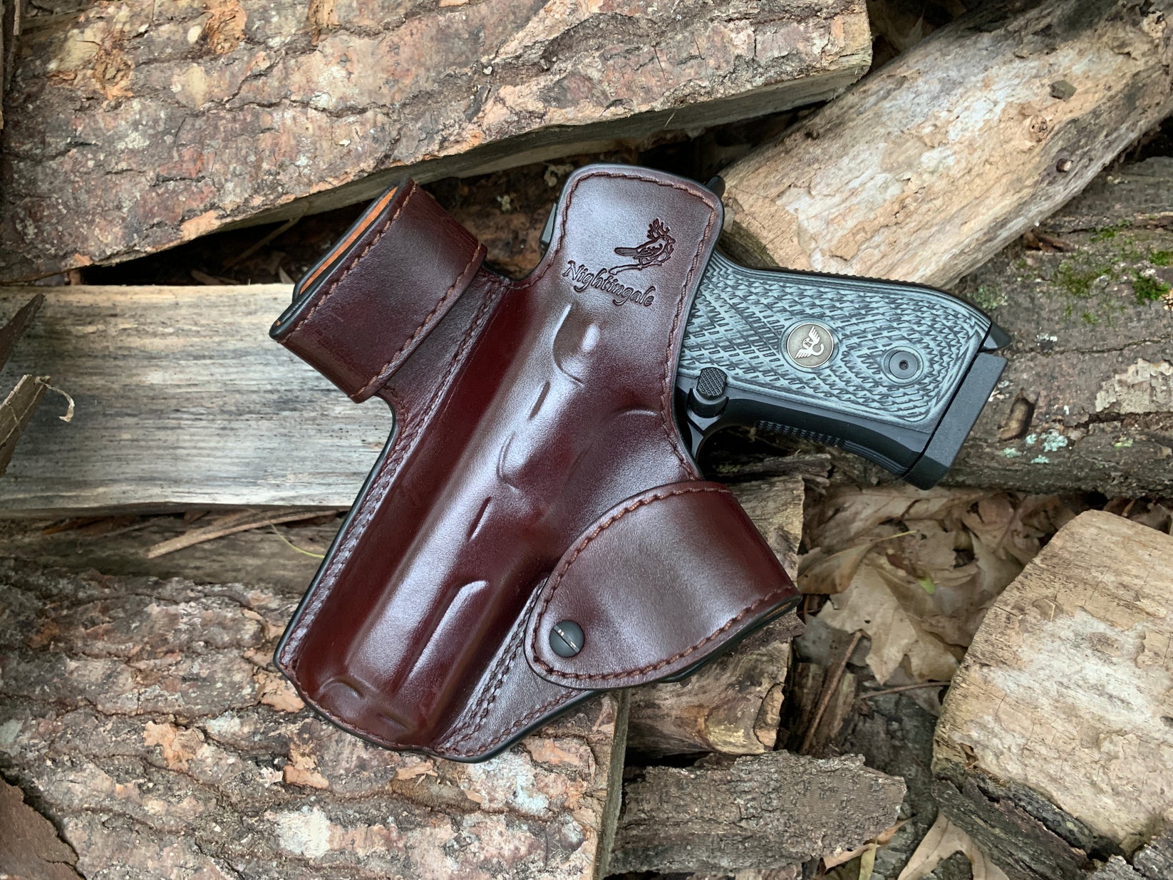 Griffon V OWB: Outside the Waistband Holster – Nightingale Leather Co.