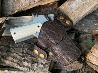 Griffon V OWB: Outside the Waistband Holster – Nightingale Leather Co.