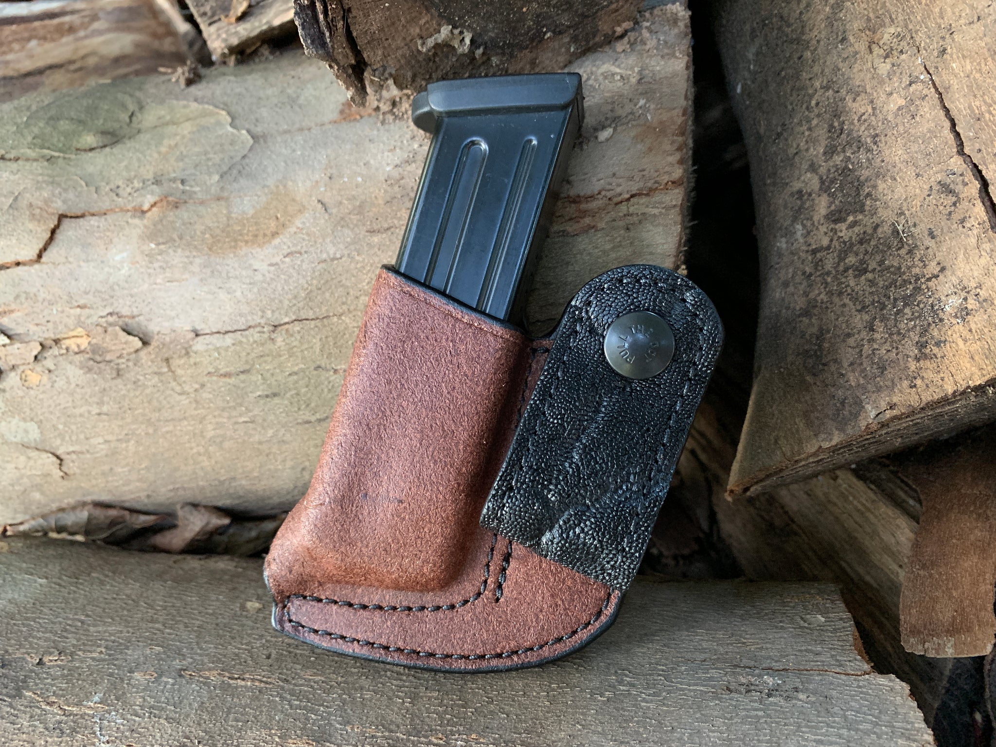 Single IWB Magazine Pouch – Nightingale Leather Co.