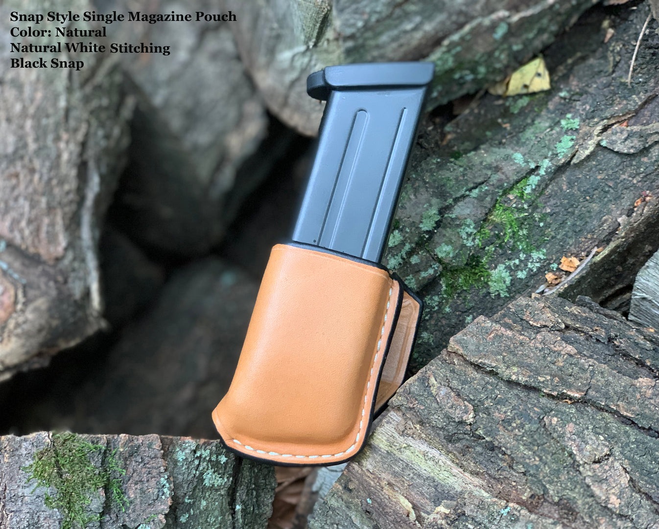 Single Snap Style Magazine Pouch – Nightingale Leather Co.