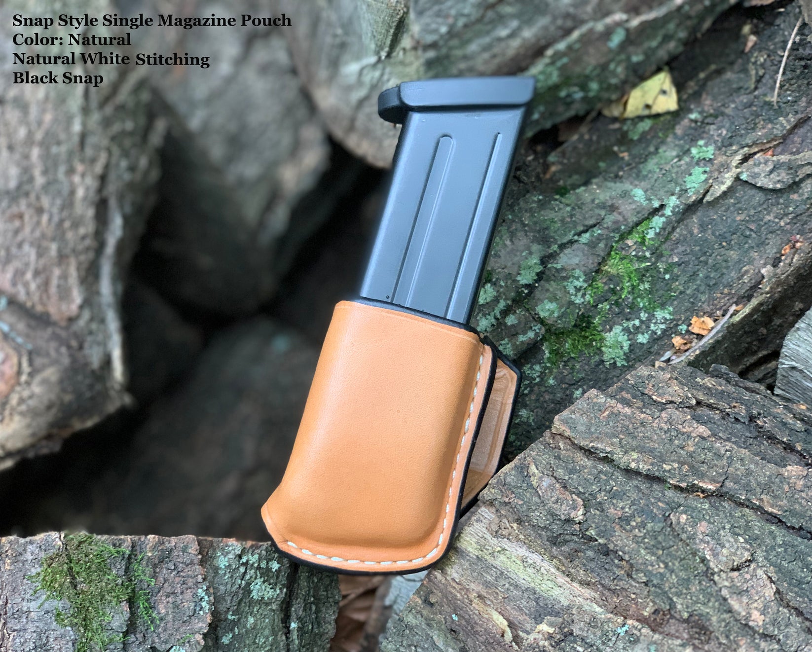 Single Snap Style Magazine Pouch – Nightingale Leather Co.