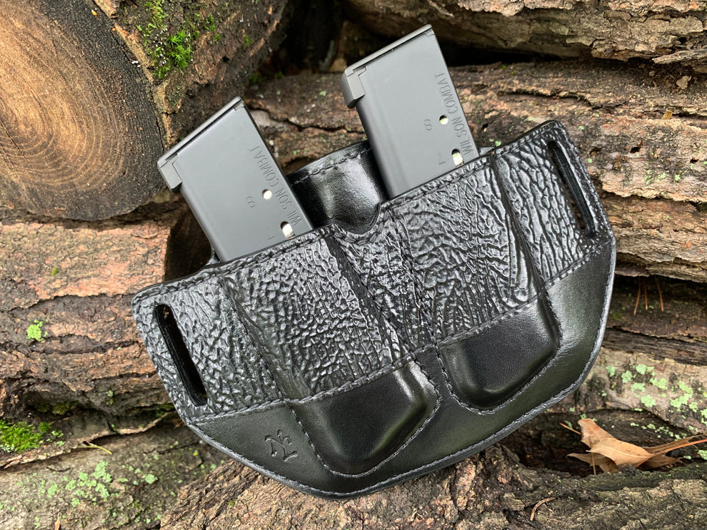 Double Pancake Style Magazine Pouch – Nightingale Leather Co.