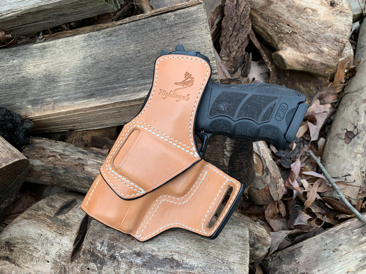Harrier OWB: Outside the Waistband Holster – Nightingale Leather Co.