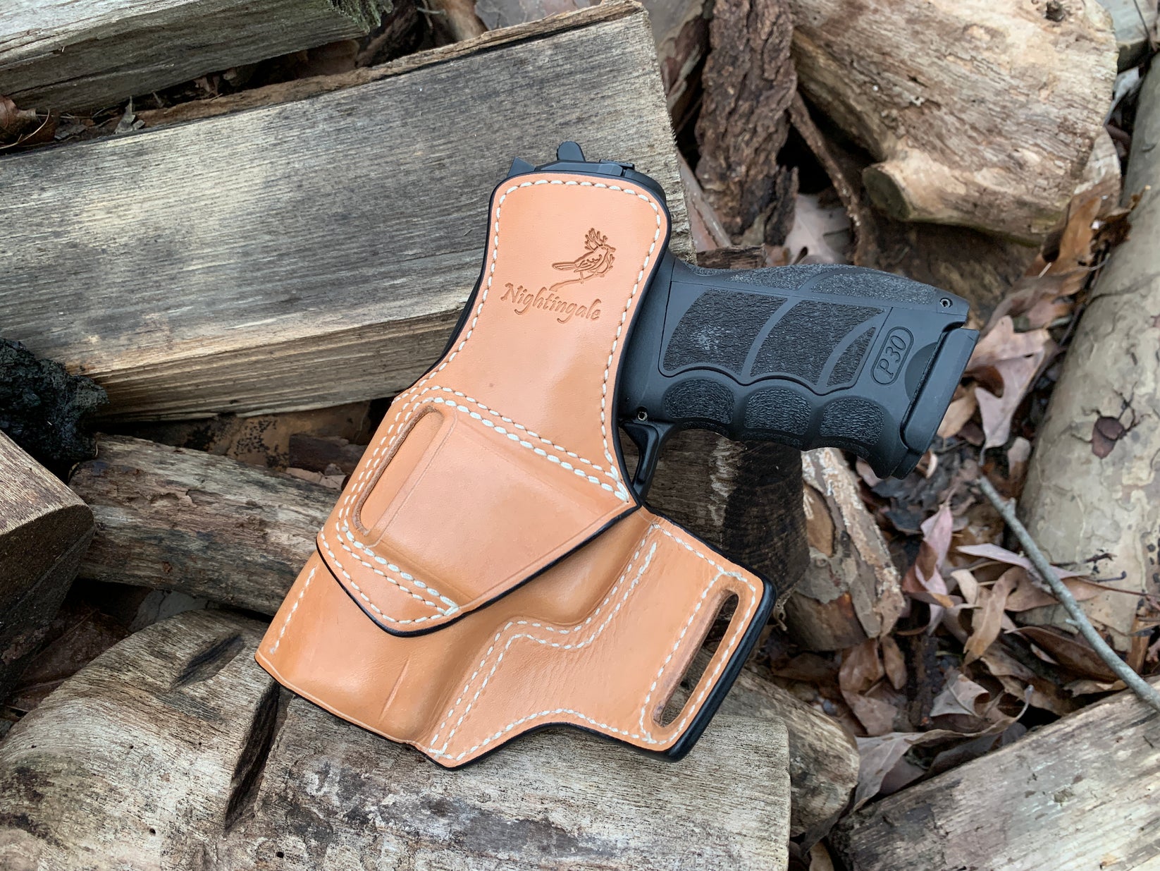 Harrier OWB: Outside the Waistband Holster – Nightingale Leather Co.