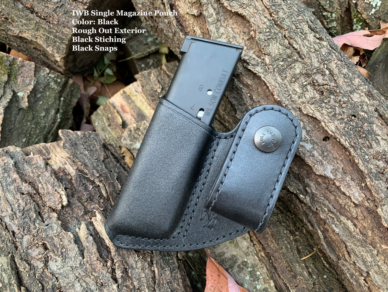Single IWB Magazine Pouch – Nightingale Leather Co.
