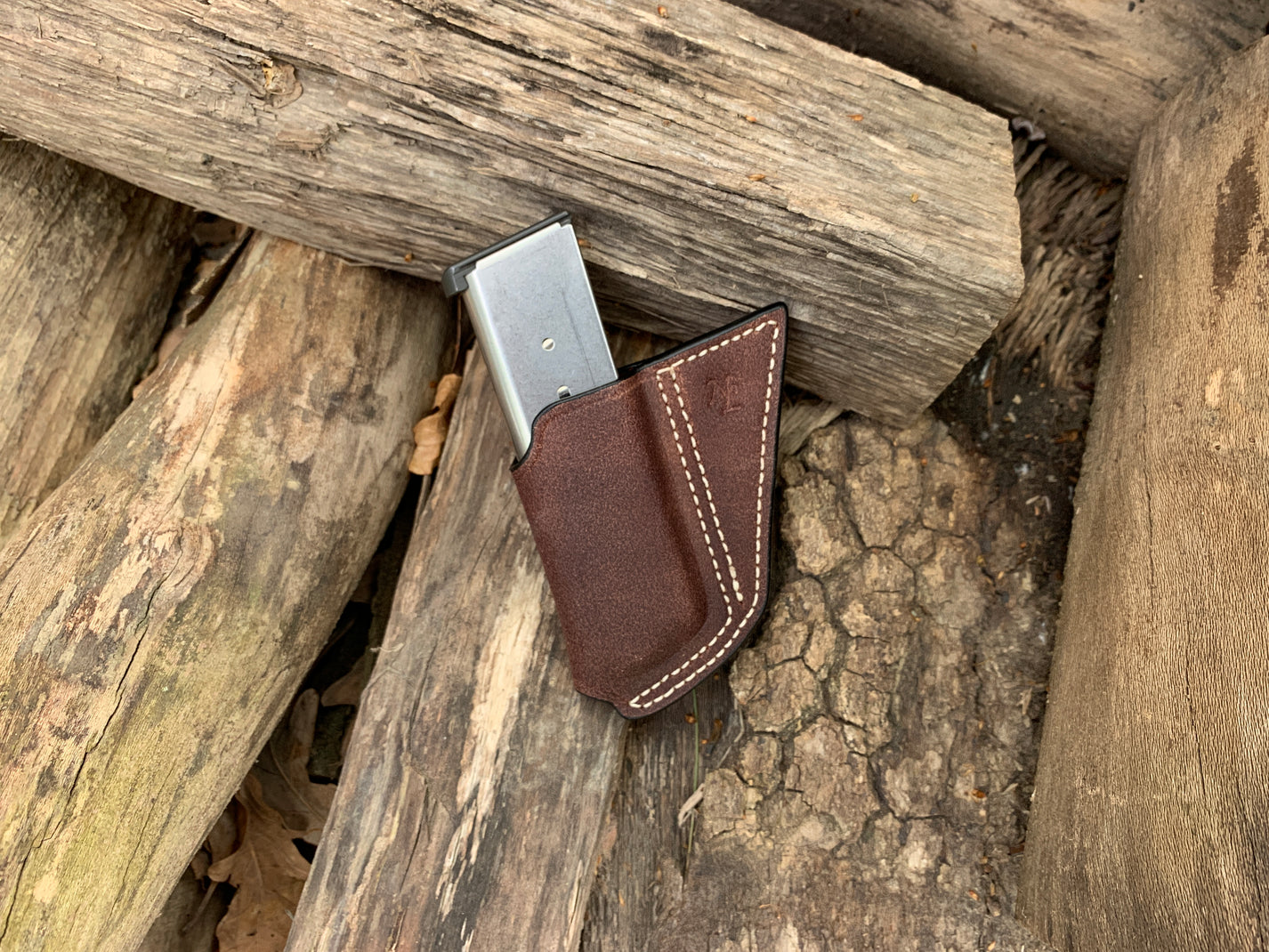 Pocket Magazine Pouch – Nightingale Leather Co.