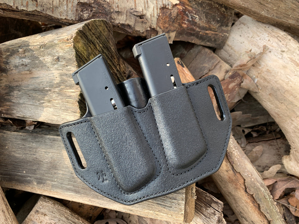 Double Pancake Style Magazine Pouch – Nightingale Leather Co.
